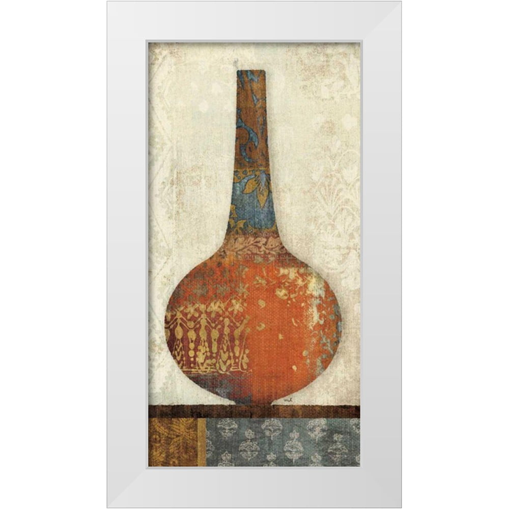 Hershey, Moira 14x24 White Modern Wood Framed Museum Art Print Titled ...