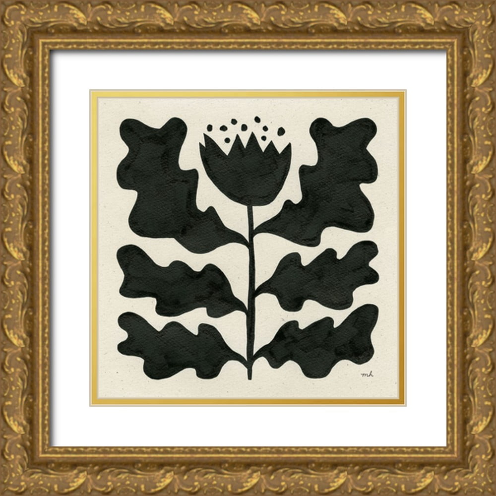 Hershey, Moira 15x15 Gold Ornate Wood Framed with Double Matting Museum ...