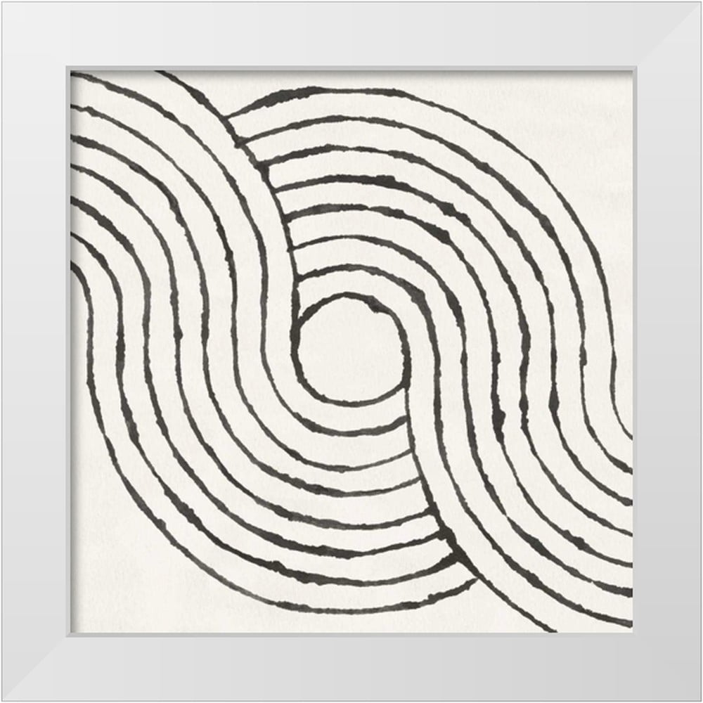 Hershey, Moira 15x15 White Modern Wood Framed Museum Art Print Titled ...