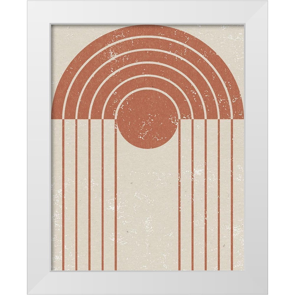 Hershey, Moira 15x18 White Modern Wood Framed Museum Art Print Titled ...