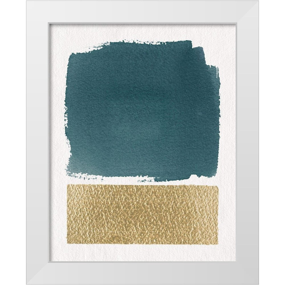 Hershey, Moira 15x18 White Modern Wood Framed Museum Art Print Titled ...