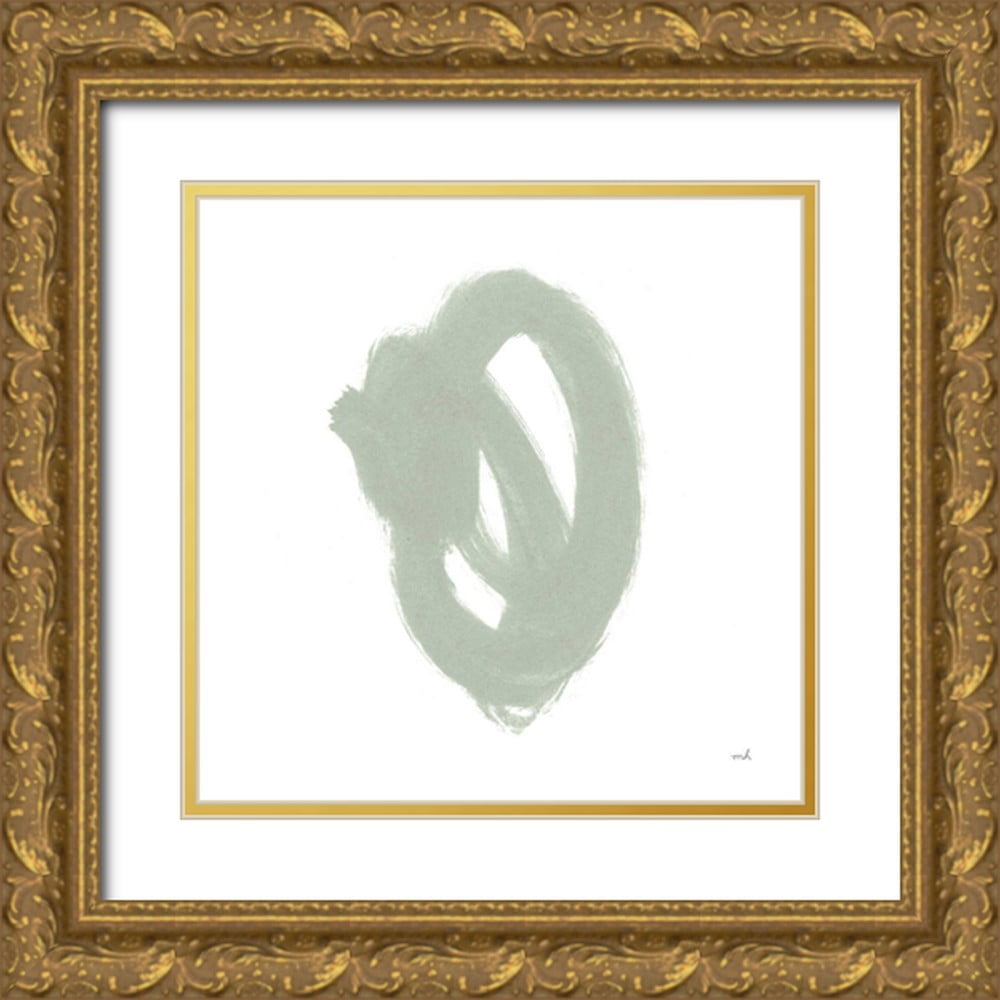 Hershey, Moira 20x20 Gold Ornate Wood Framed with Double Matting Museum ...