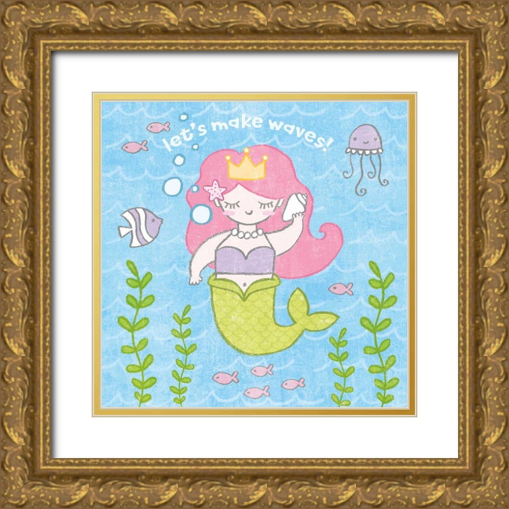 Hershey, Moira 20x20 Gold Ornate Wood Framed with Double Matting Museum ...