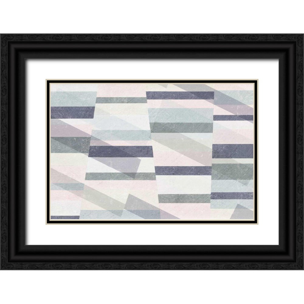 Hershey, Moira 24x17 Black Ornate Wood Framed with Double Matting ...