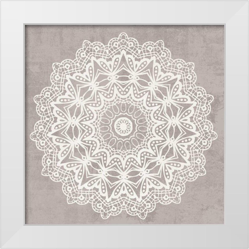 Hershey, Moira 26x26 White Modern Wood Framed Museum Art Print Titled ...