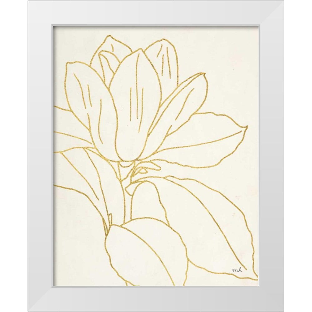 Hershey, Moira 26x32 White Modern Wood Framed Museum Art Print Titled ...