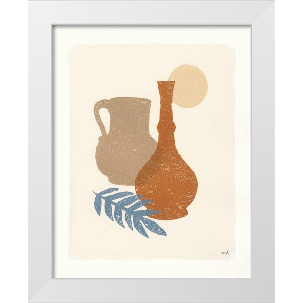 Hershey, Moira 26x32 White Modern Wood Framed Museum Art Print Titled ...