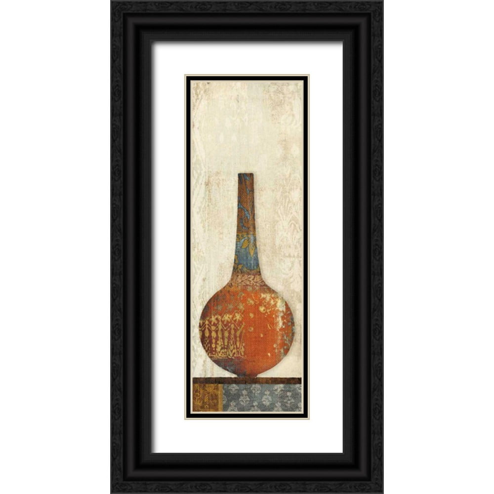 Hershey, Moira 9x18 Black Ornate Wood Framed with Double Matting Museum ...