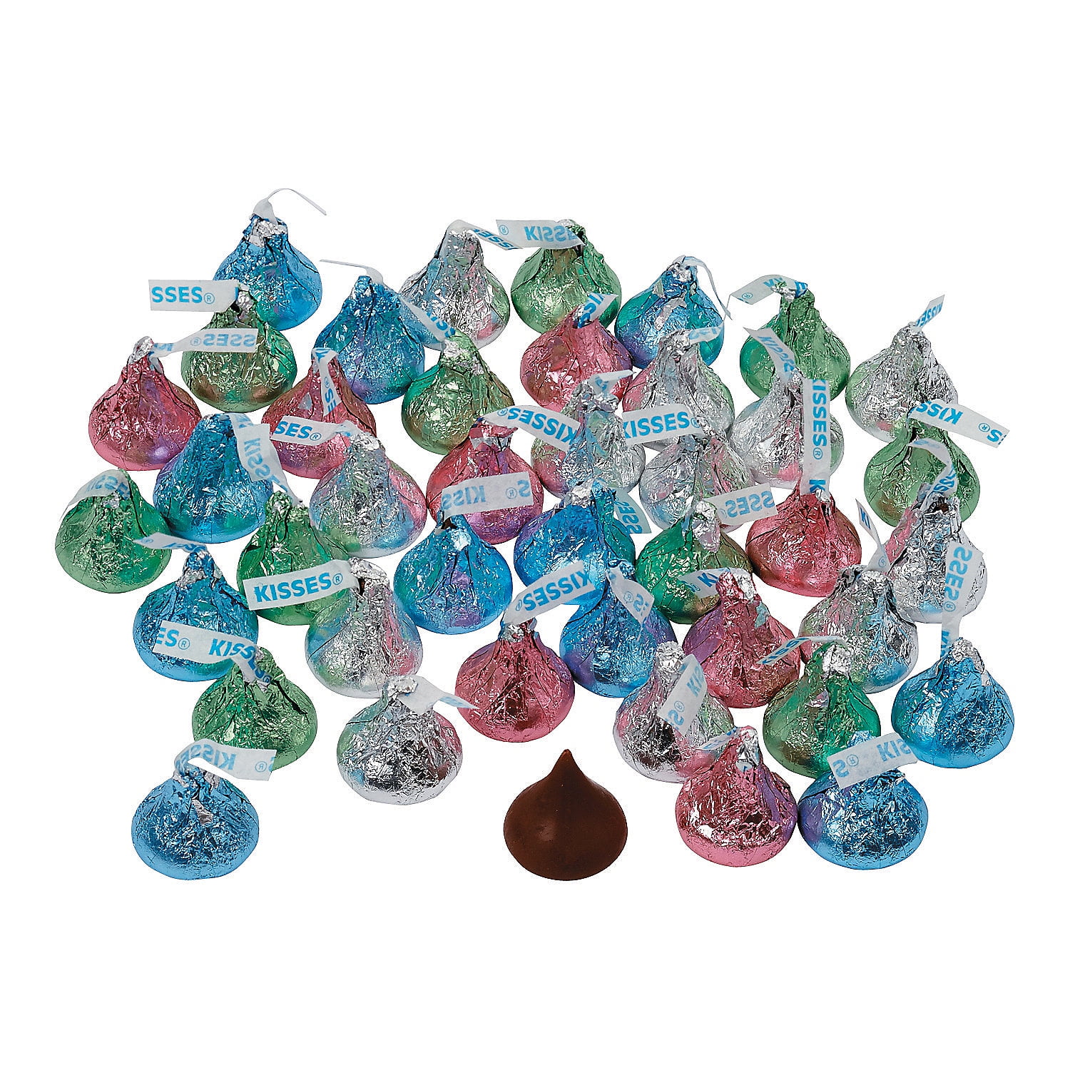 Hershey Pastel Kisses - Edibles - 72 Pieces - Walmart.com