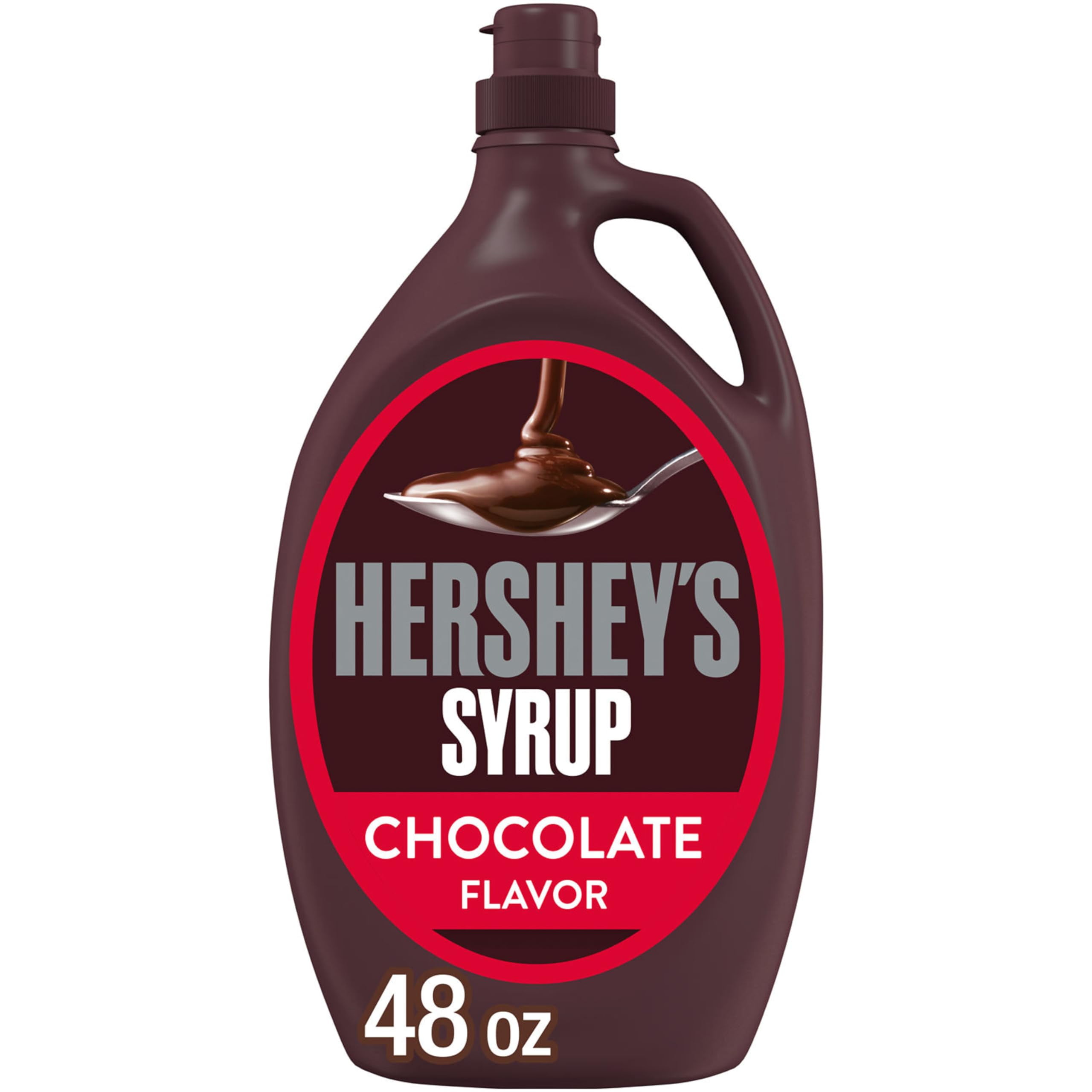 Hershey'S Chocolate Syrup Bulk Bottle, 48 Oz (Package May Vary ...