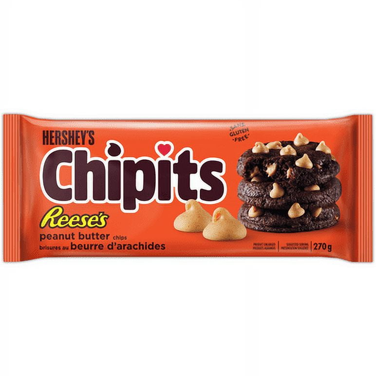 Hershey's Chipits Reese's Peanut Butter flavored Baking Chips, 270g/9. ...