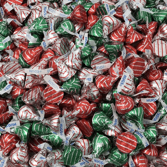 Candy Cane Hershey Kisses