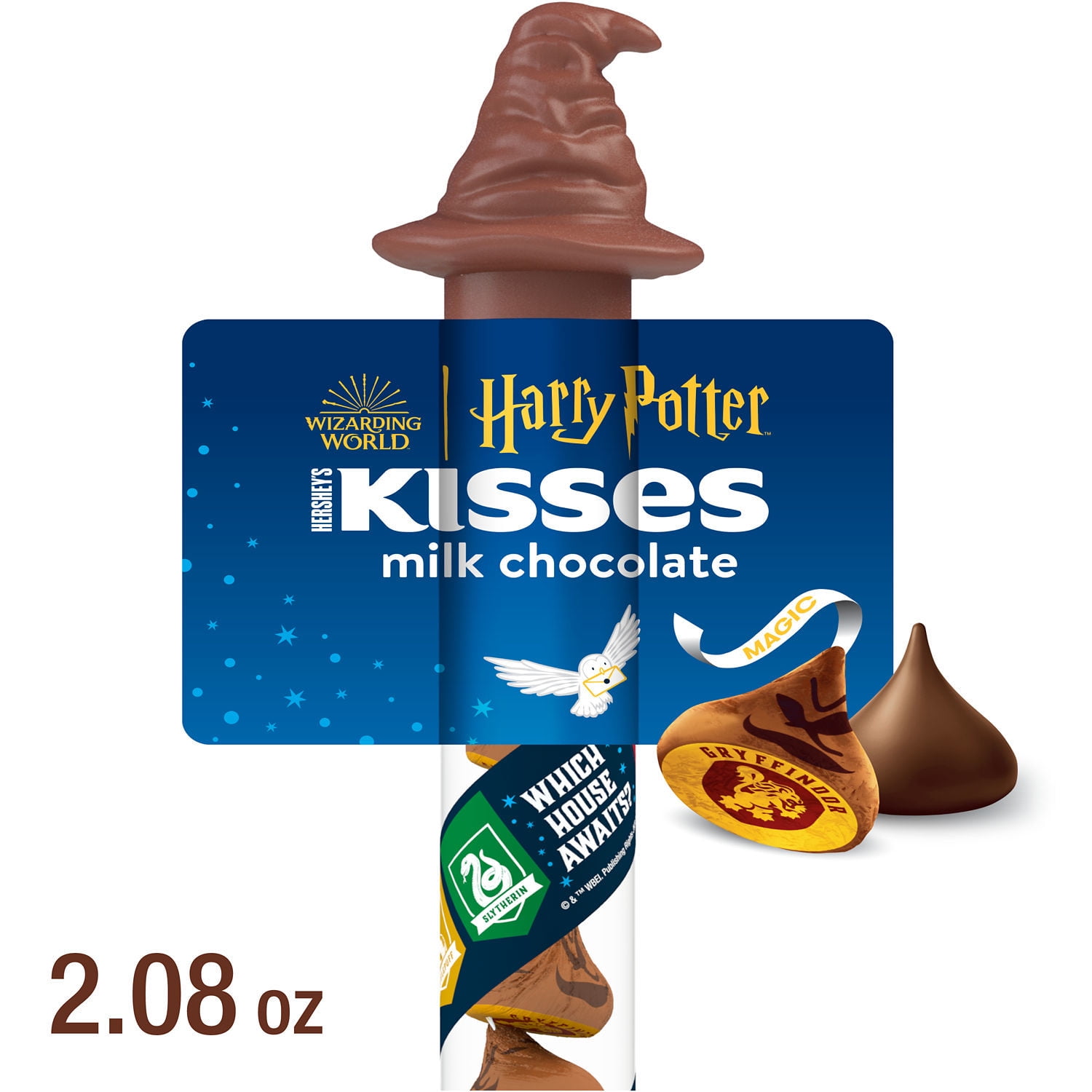 Hershey's Kisses Milk Chocolate Harry Potter™ Halloween Candy, Plastic ...
