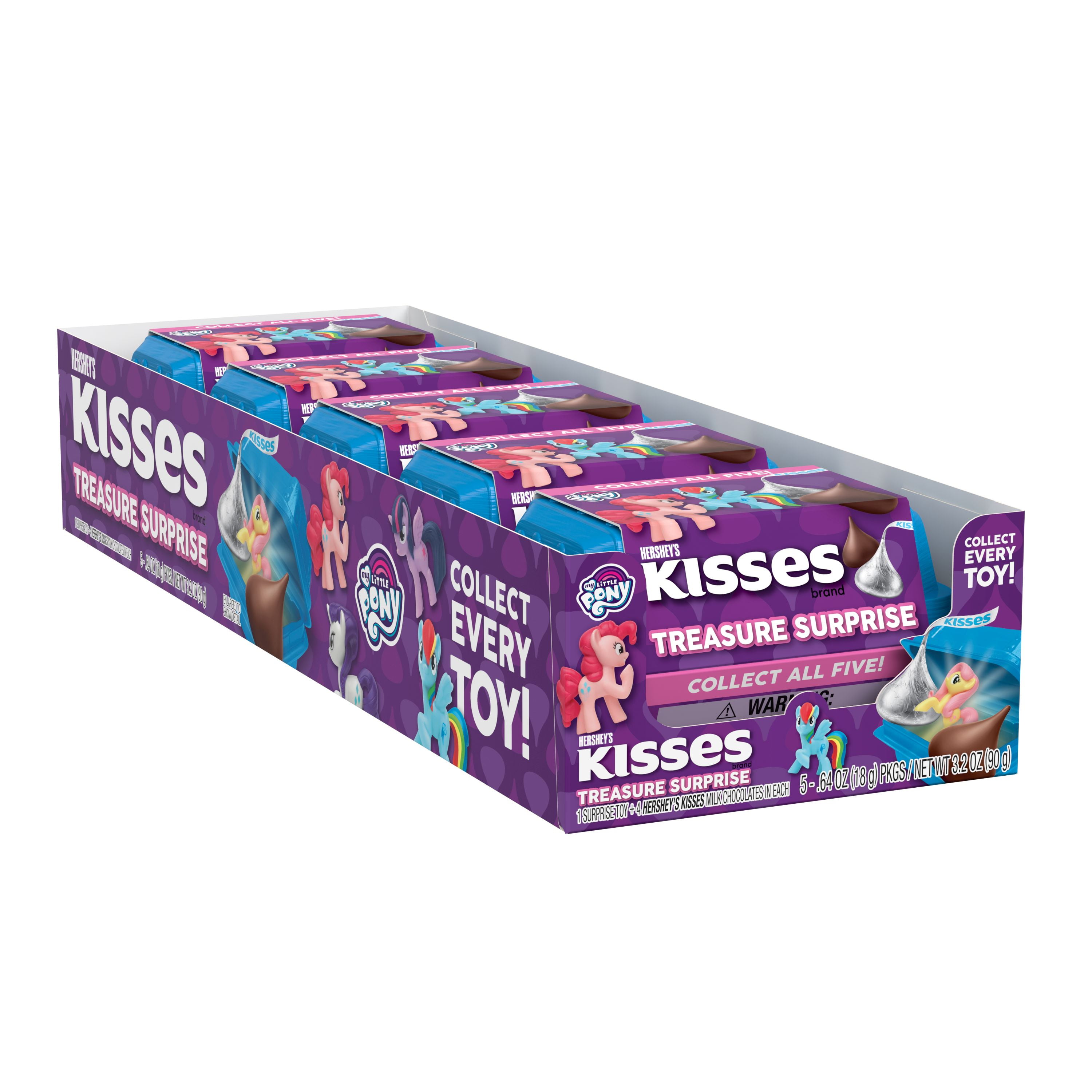 Hershey's Kisses, Treasure Surprise Milk Chocolate Candy with My Little ...