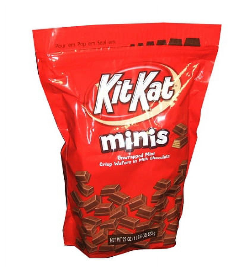 Hershey's Kit Kat Mini Bars, 22 oz. - Walmart.com