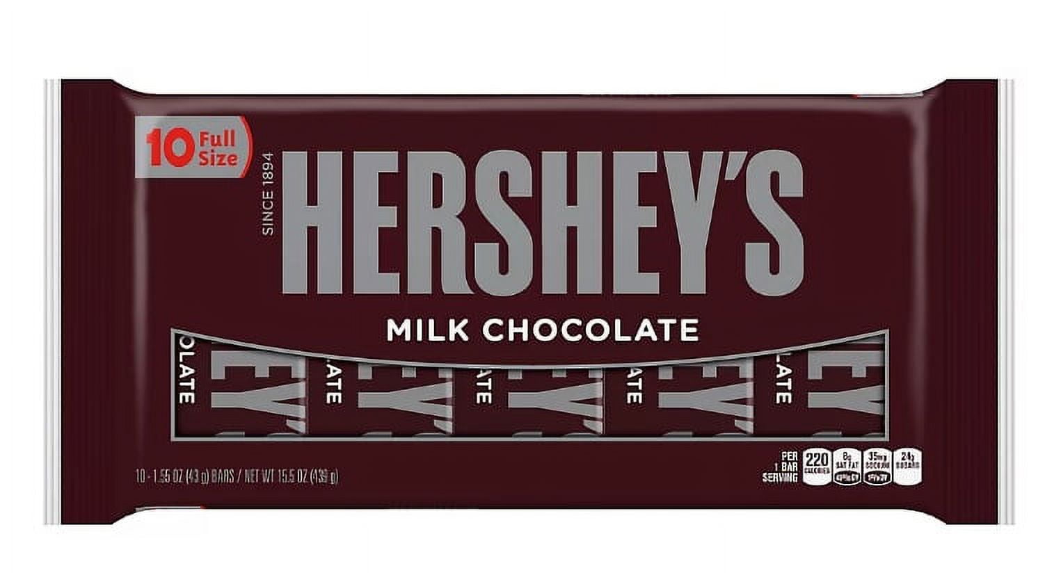 Hershey's Milk Chocolate Bars, 10 ct. - Walmart.com