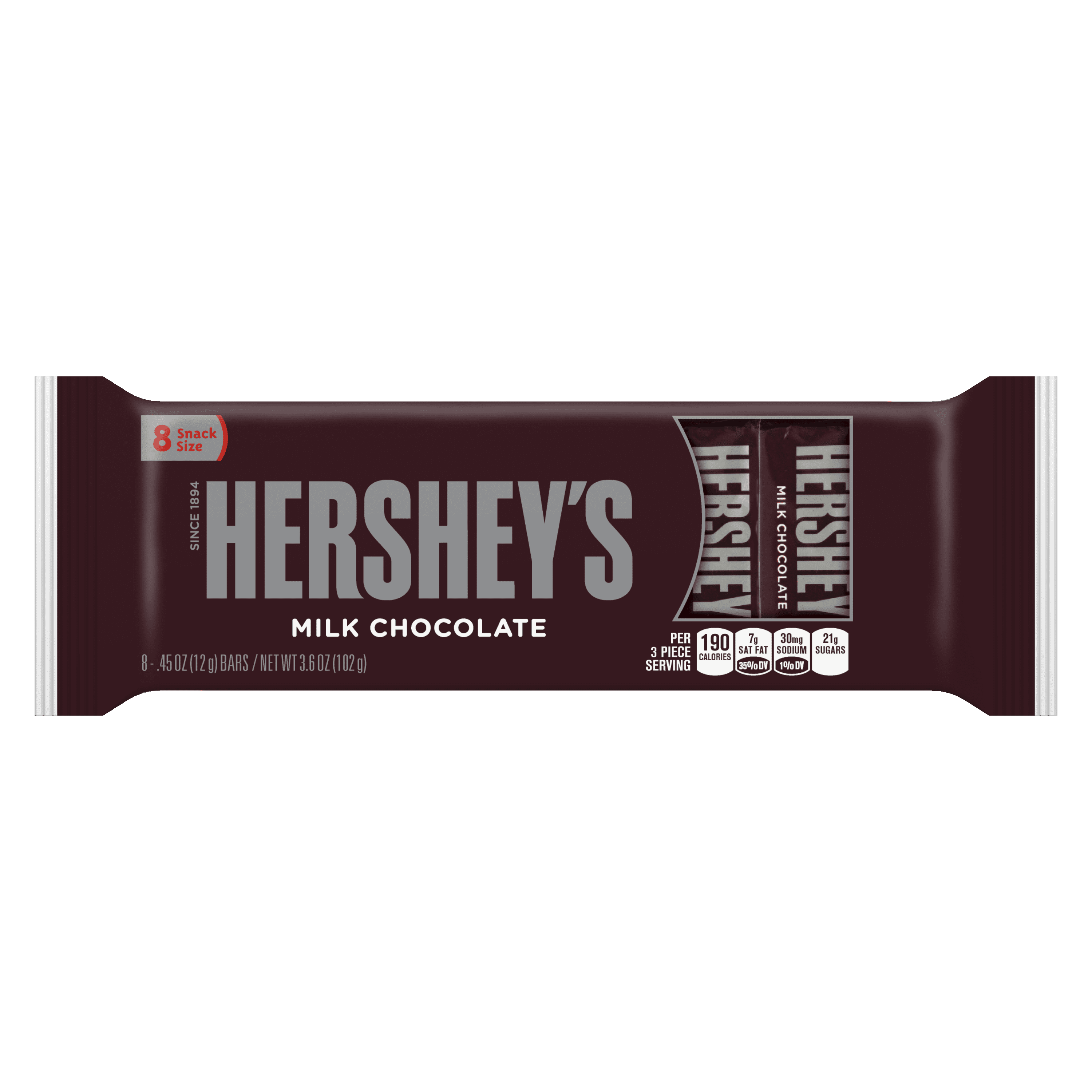 Hershey's Milk Chocolate Bars (Pack of 24) - Walmart.com
