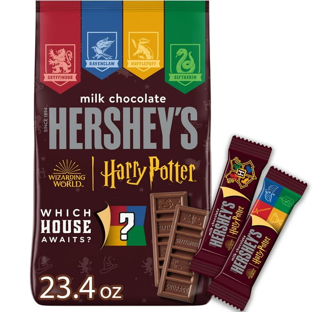 Hershey's Milk Chocolate Harry Potter™ Snack Size Halloween Candy, Bag ...