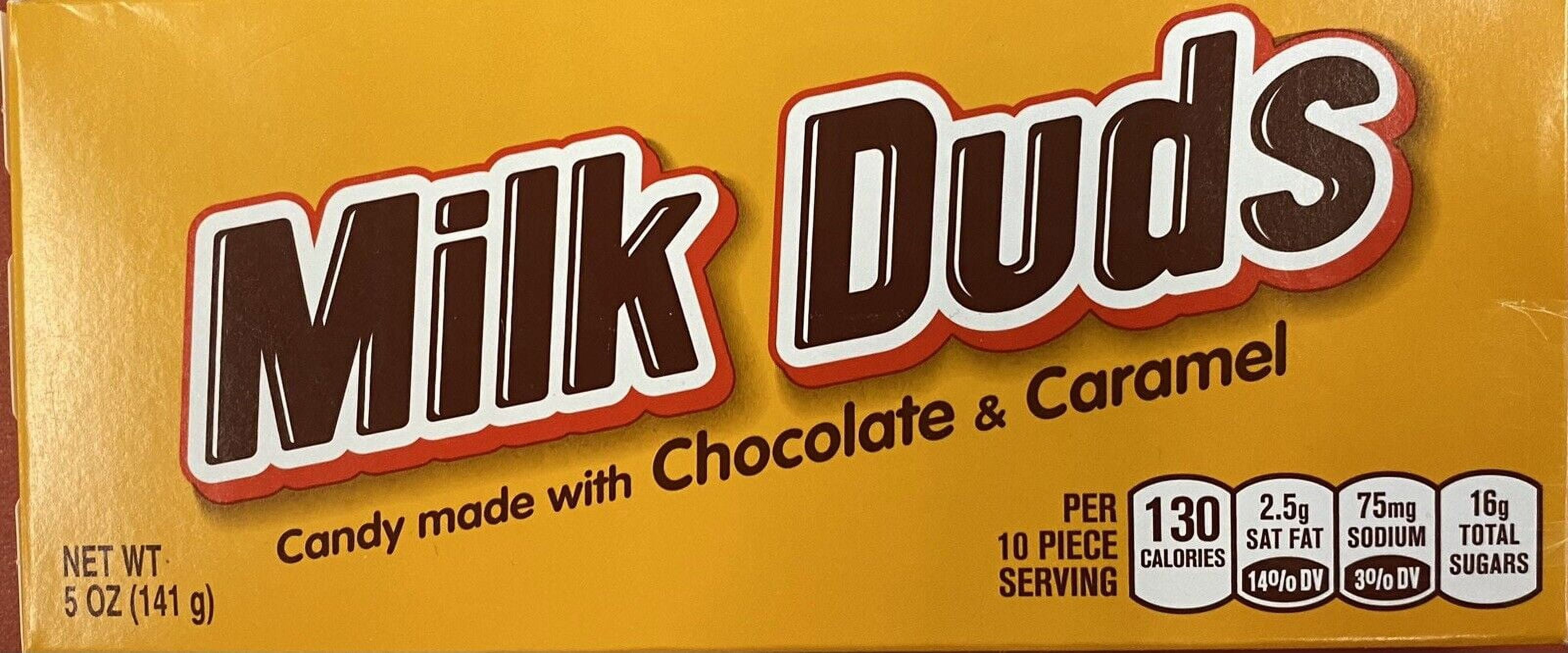 Hershey's Milk Duds Chocolate & Caramel Chewy Candy Theater Box 5 Oz ...