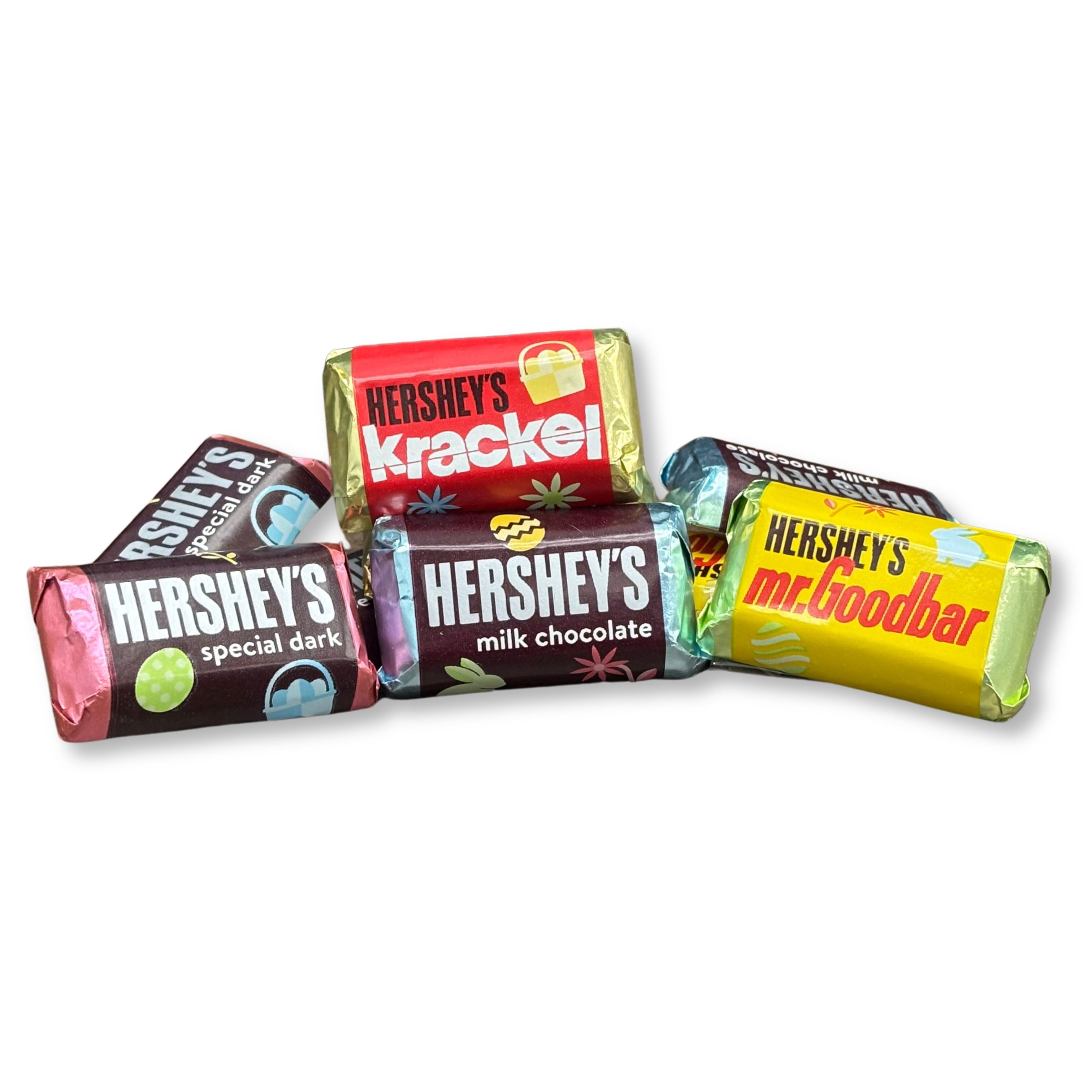 Hershey's Miniatures Assortment - Chocolate Candy Bars - Easter Wrapper ...