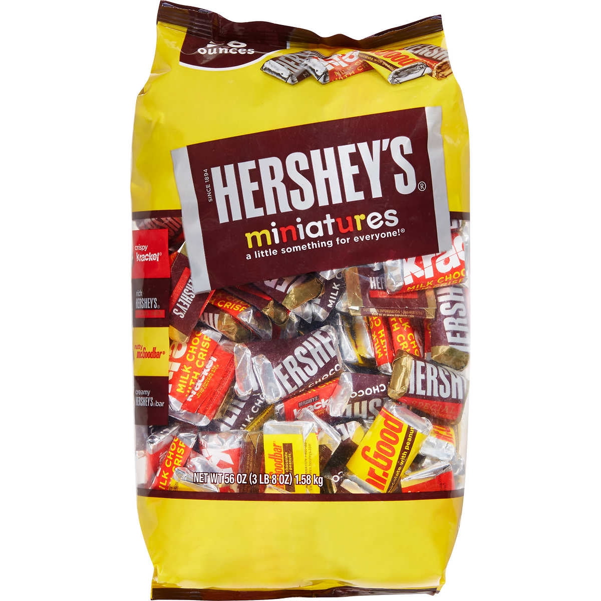 Hershey's Miniatures, Variety Pack, 56 oz - Walmart.com