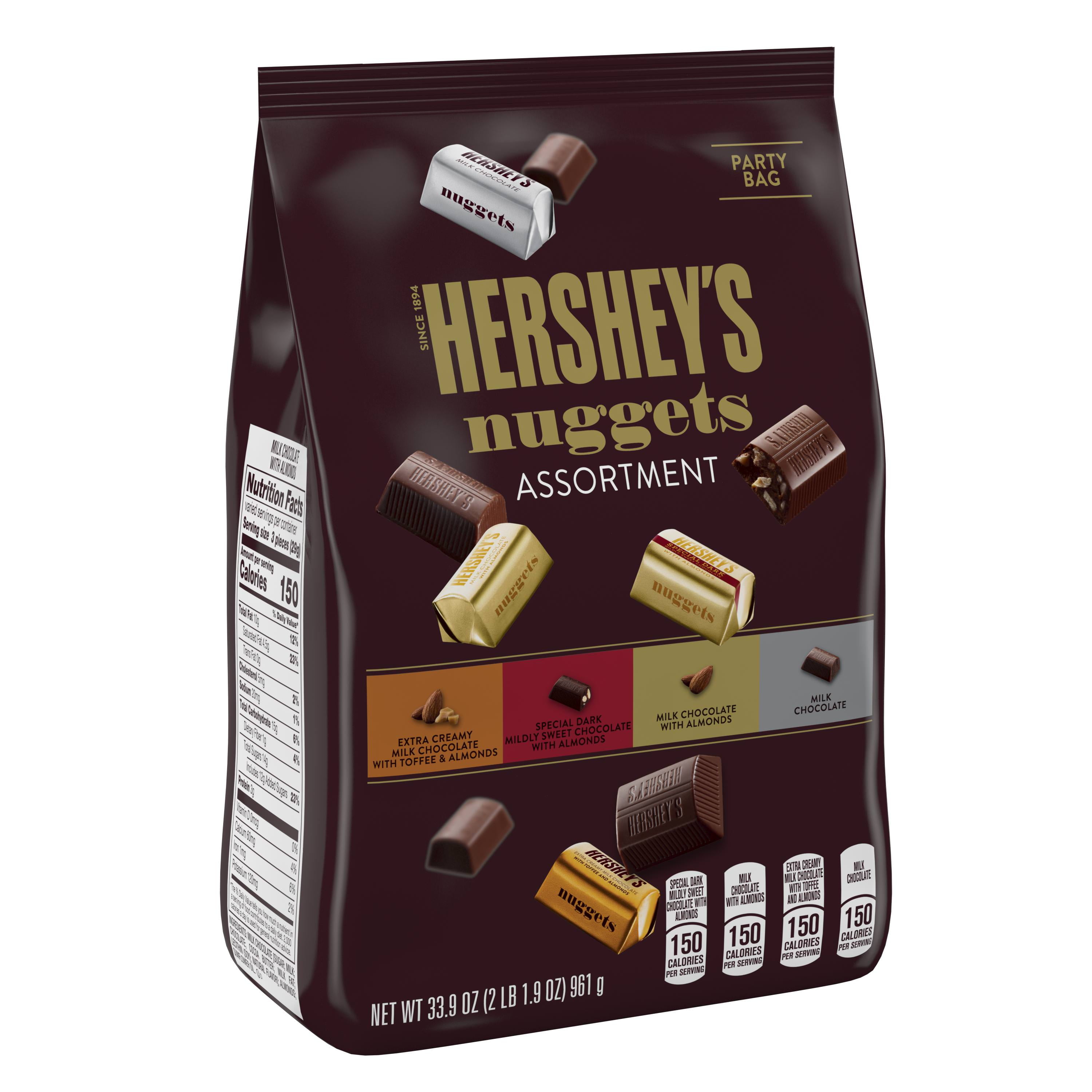Hershey's Nuggets Assortment Chocolate Candy, 33.9 Oz. - Walmart.com