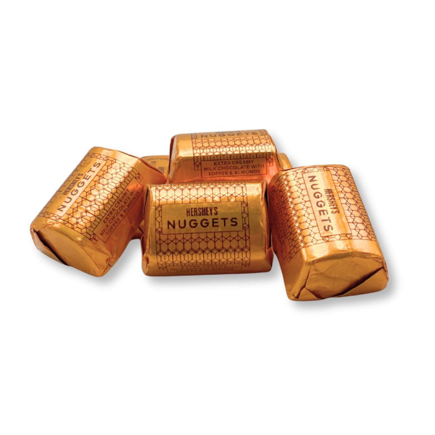 Hershey's Nuggets Extra Creamy Milk Chocolate With Toffee & Almonds - 5 ...