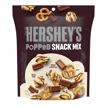 REESE'S, Popped Milk Chocolate Peanut Butter Snack Mix, Salty and Sweet ...