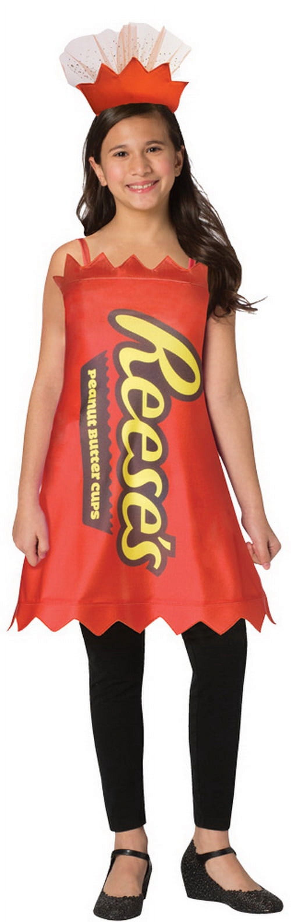 Hershey's Reese's Cup Dress Child Halloween Costume - Walmart Business ...