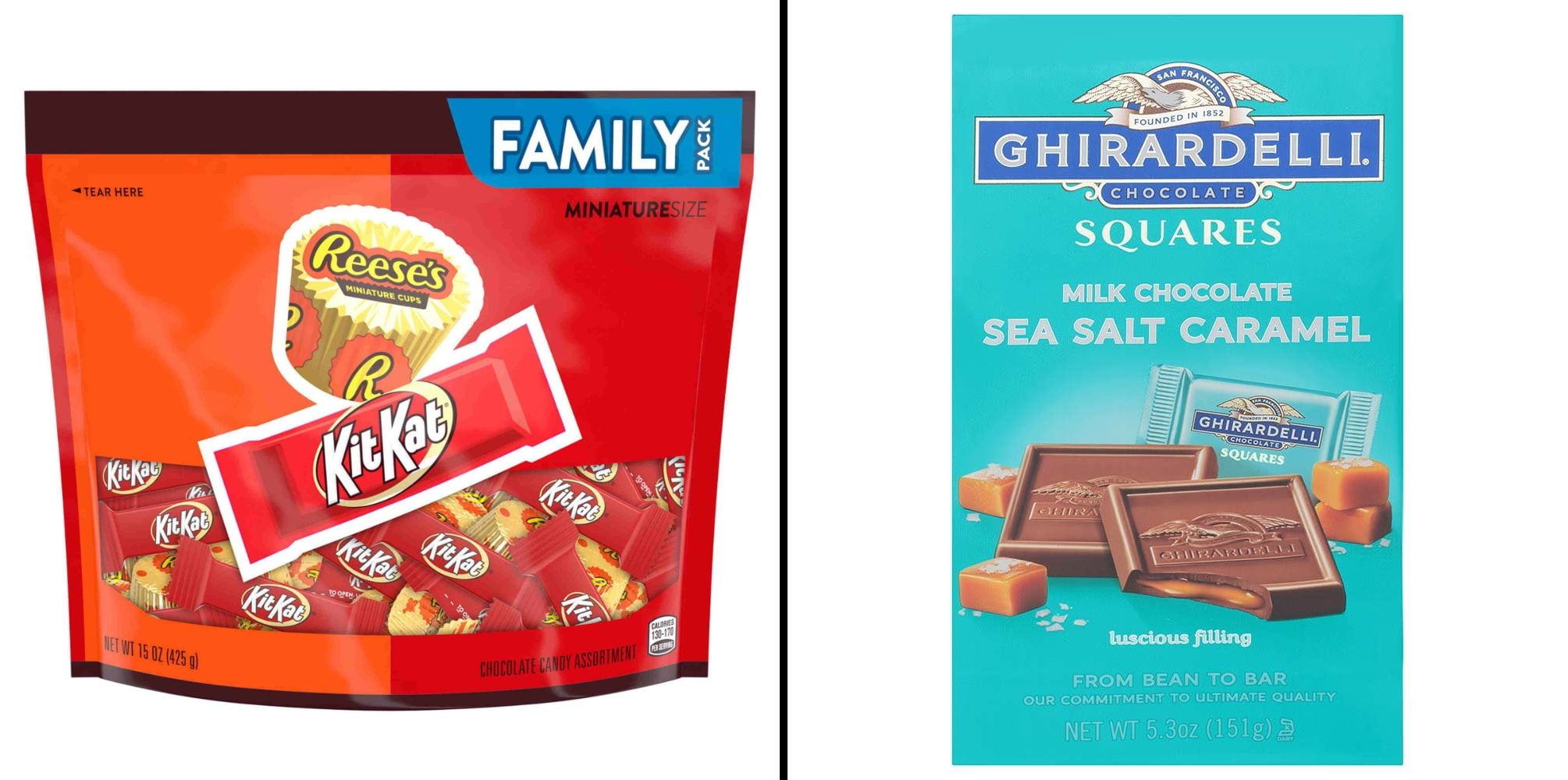 Hershey's Reese's & Kit Kat Miniature Size Chocolate 15 oz ...