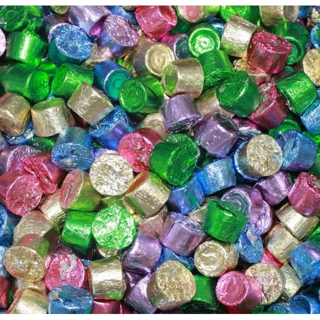 Hershey's Rolo Milk Chocolate Chewy Caramel Candy, Pastel Colored Foils ...