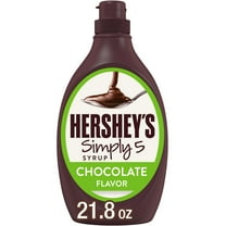 Hershey's Simply 5 Syrup Chocolate Flavor 21.8 fl oz (Pack of 6 ...