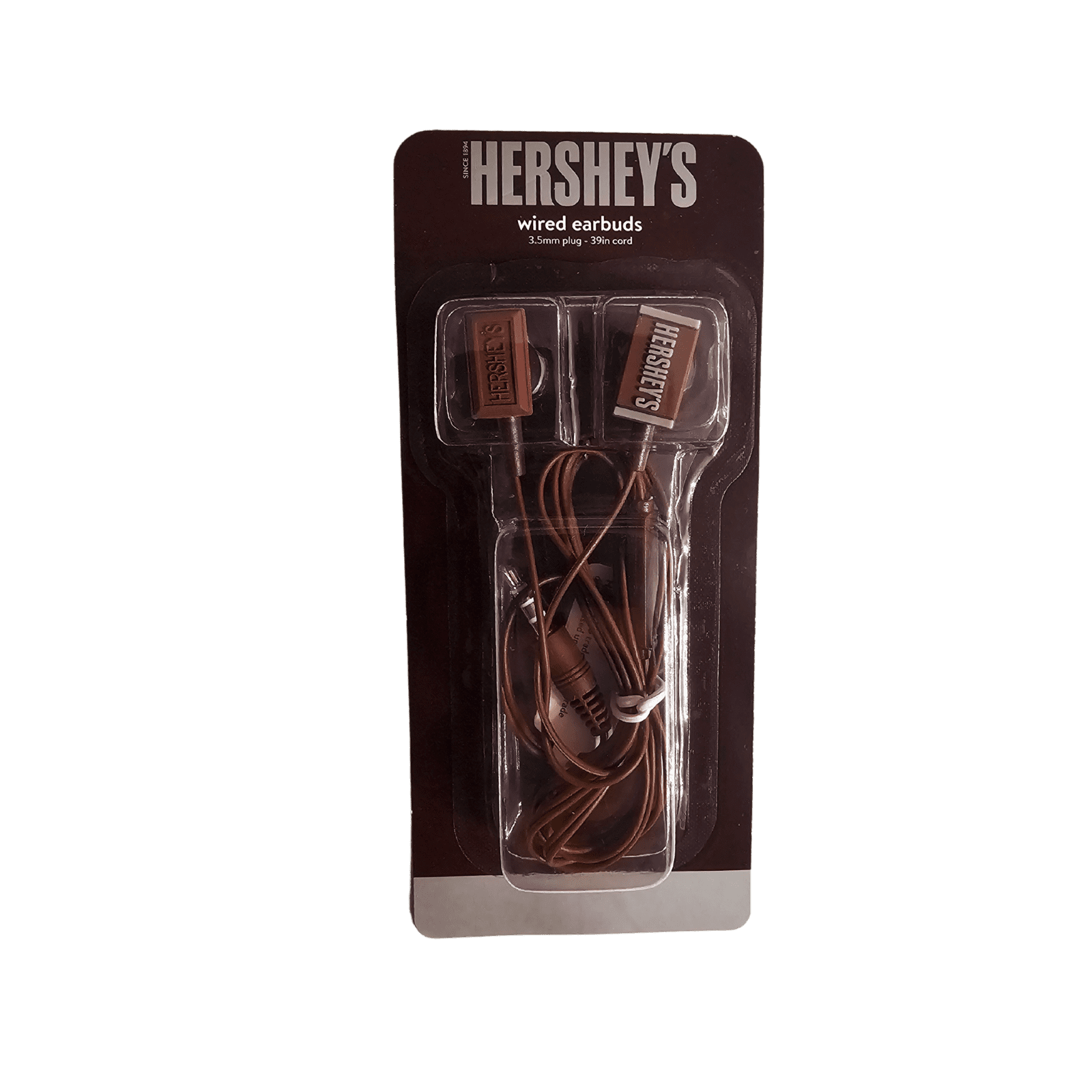 Hershey's Wired Earbuds Headphone, 3.5mm Jack, 39" Cord - Walmart.com
