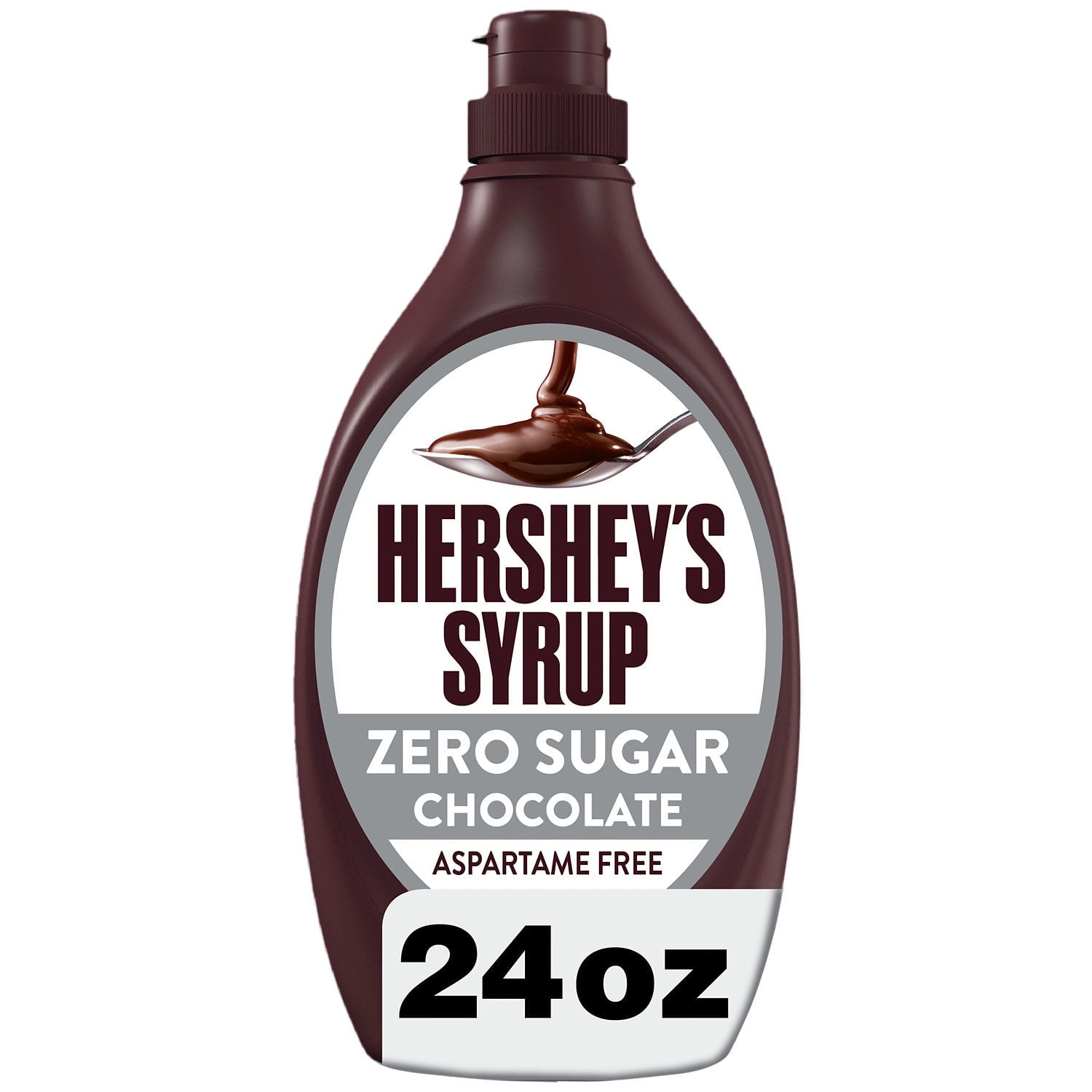 Hershey's Zero Sugar Chocolate Syrup, Bottle 17.5 oz - Walmart.com