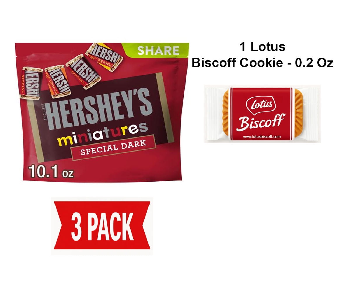 Hersheys Special Dark Miniatures Assorted Dark Chocolate Candy Share ...