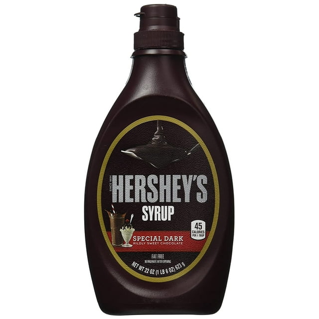 Hersheys Special Dark Syrup Bottle - 22 oz - Walmart.com