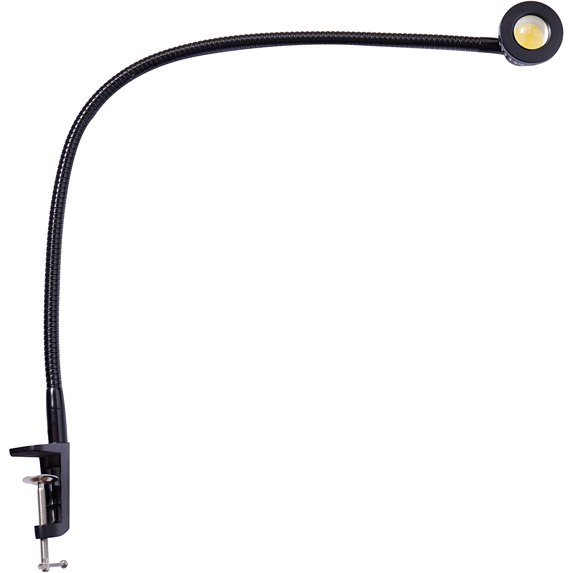 Hersi 5w 30' Long Swing Arm Desk Lamp with Clamp, Adjustable Folding ...