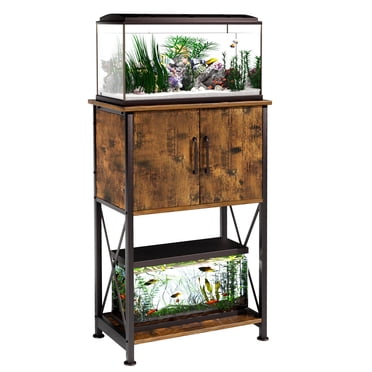 Uforic 40-50 Gallon Fish Tank, Aquarium Stand with Power Outlets and ...