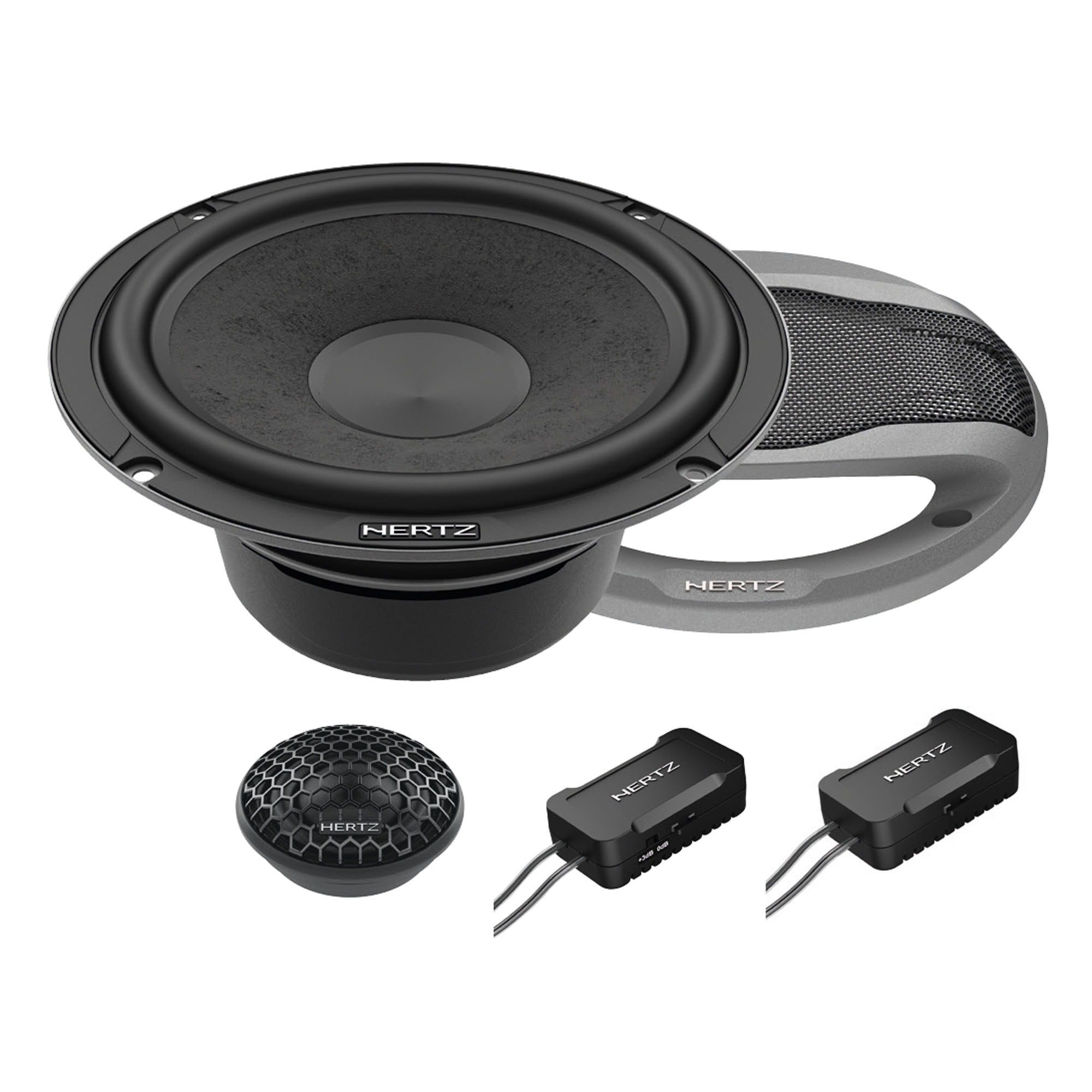 Hertz CK165L Cento Series 6.5" 300W Peak Power Handling 4 Ohms 2-Way Component Speaker System ...