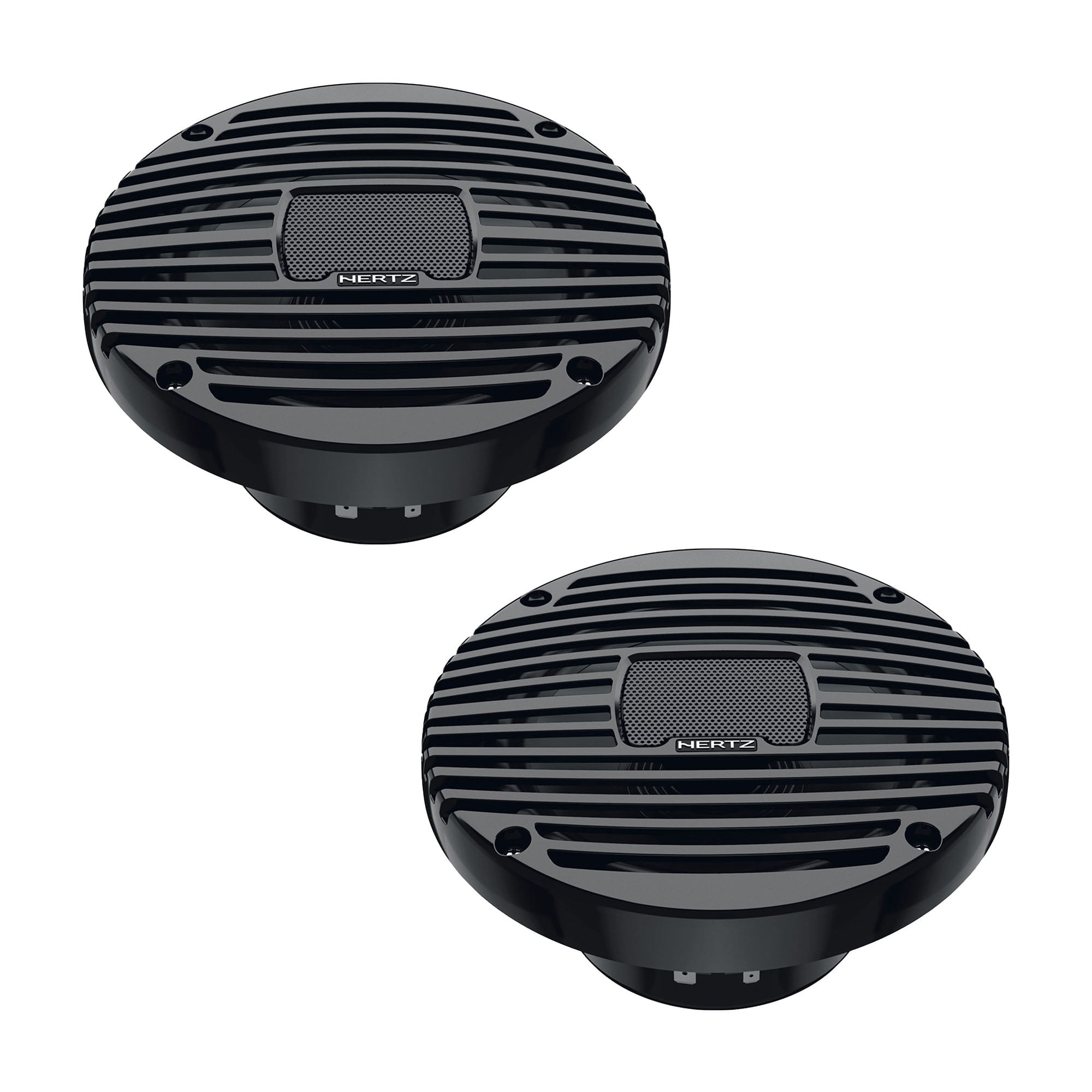 Hertz HEX 6.5 M-TC - 6.5" 4-Ohm Coaxial Marine Speakers, Black Grilles ...
