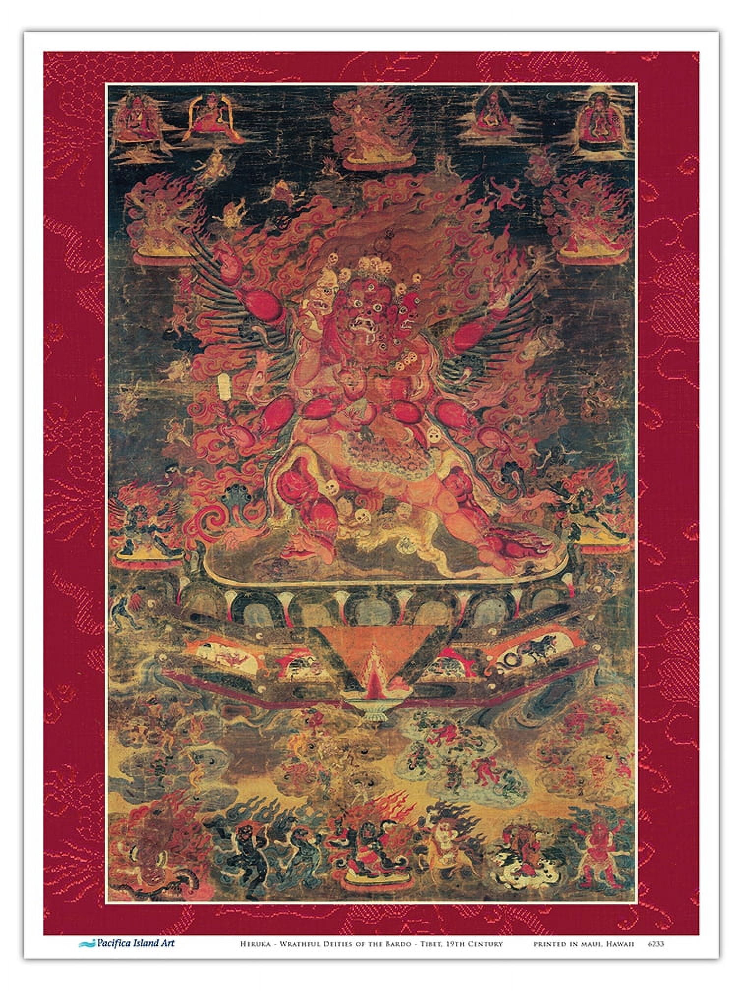Heruka - Wrathful Deities of the Bardo - Tantric Buddhist Deity ...