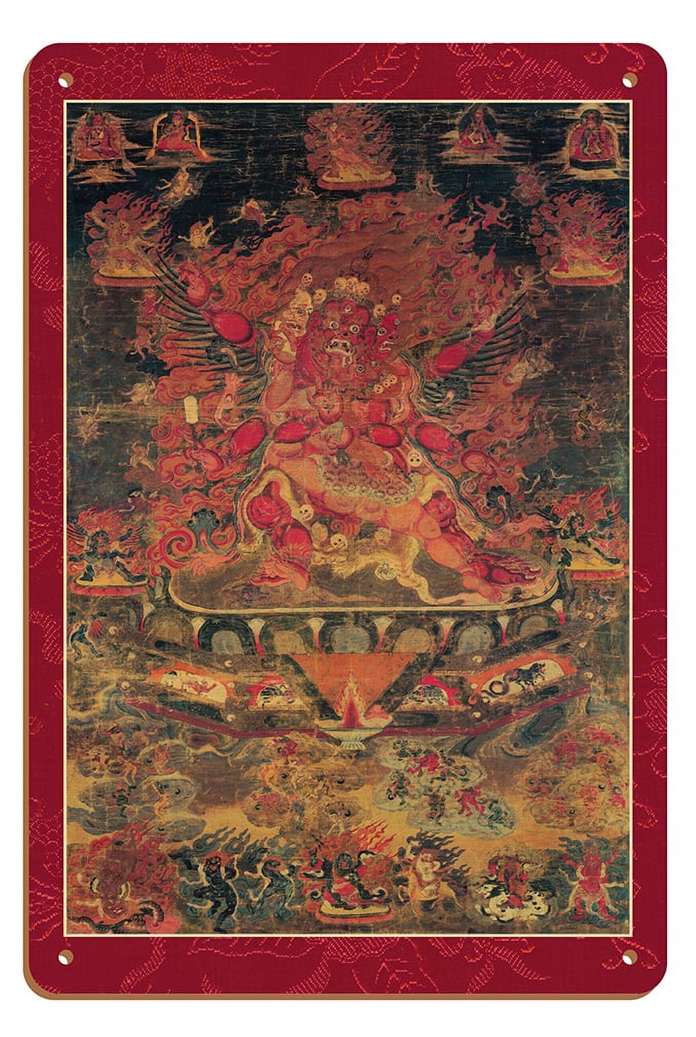 Heruka - Wrathful Deities of the Bardo - Tantric Buddhist Deity ...