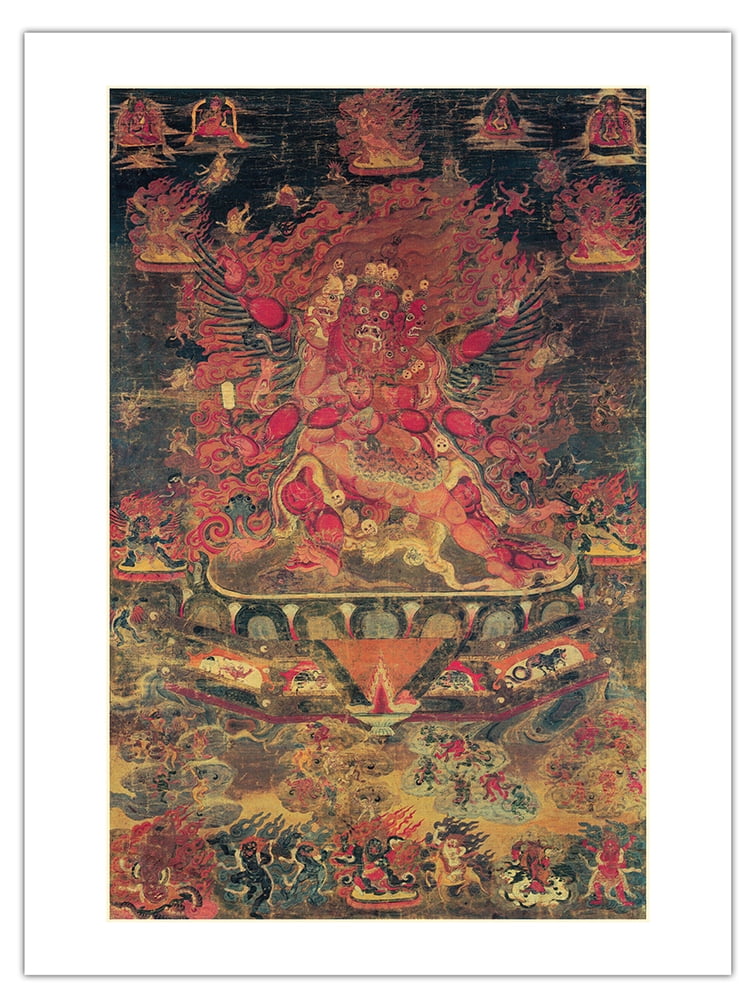 Heruka - Wrathful Deities of the Bardo - Tantric Buddhist Deity ...