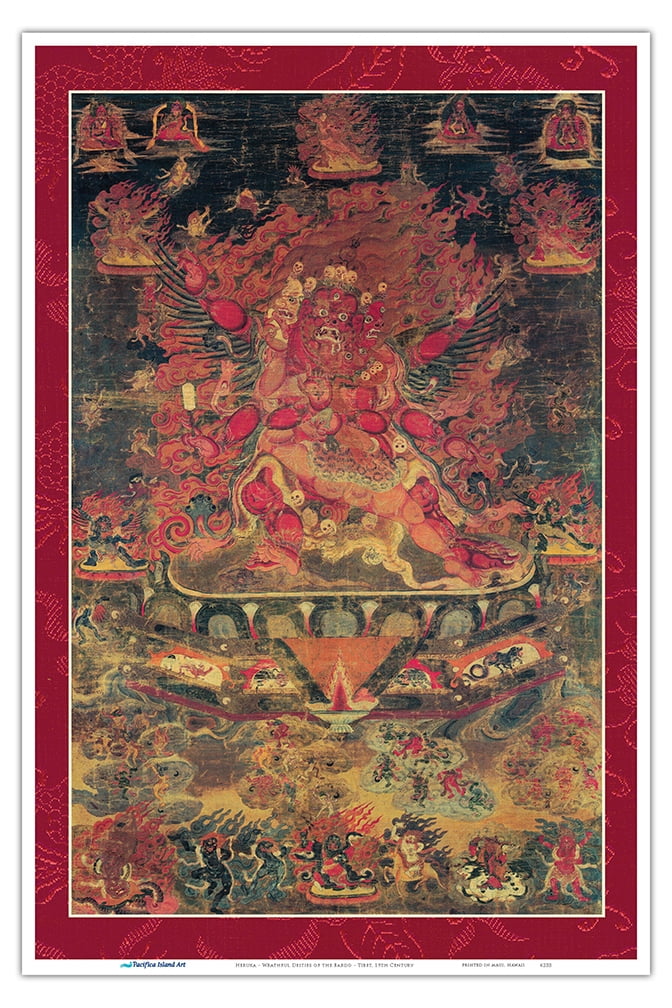 Heruka - Wrathful Deities of the Bardo - Tantric Buddhist Deity ...