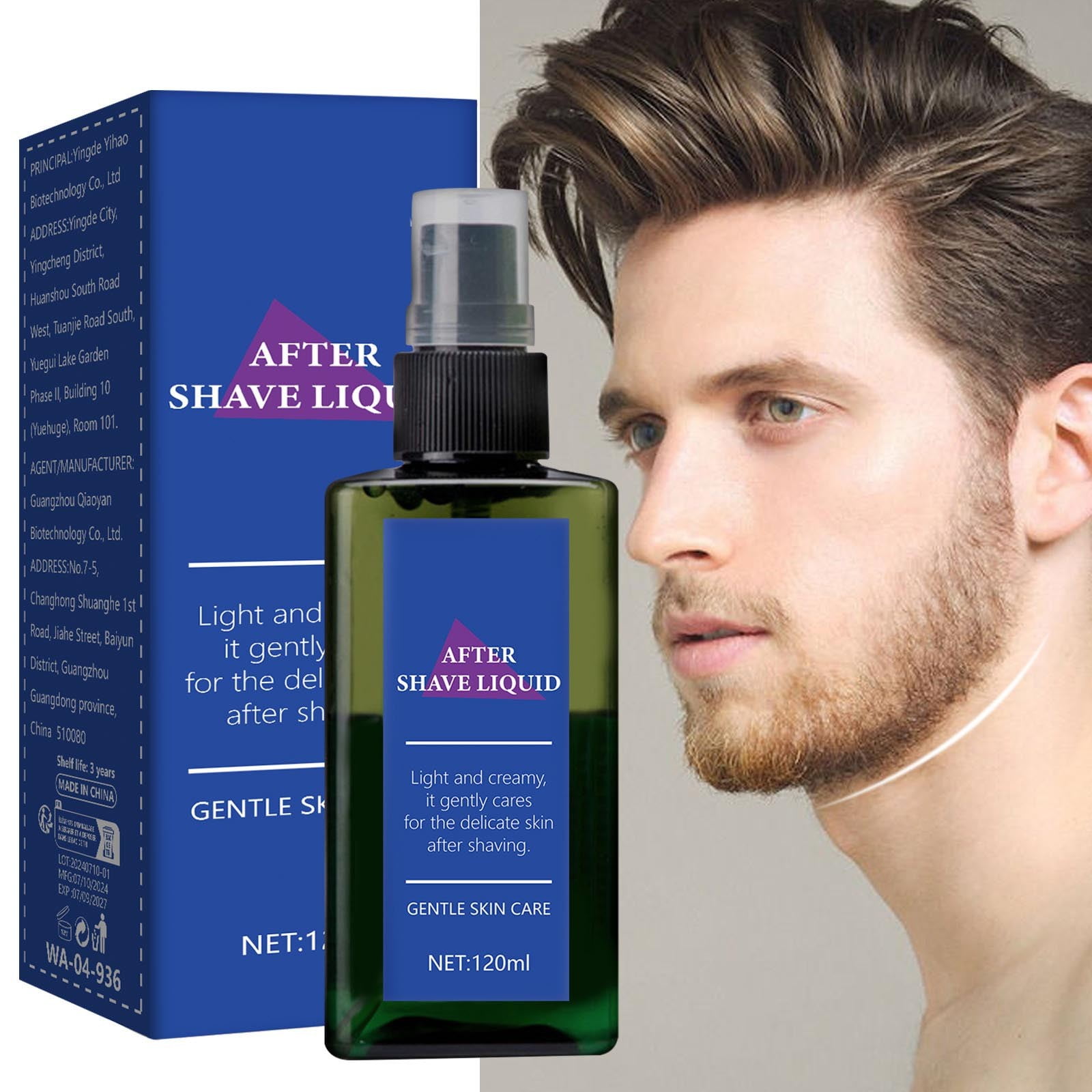 Herunwer After Shave Spray, Aftershave For Men, Men's Skincare ...
