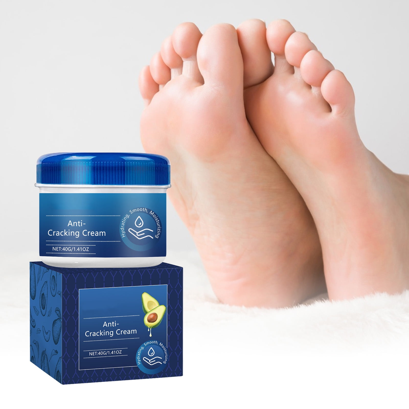Herunwer Foot Cream Anti-cracking Moisturizing Foot and Hand Cream ...