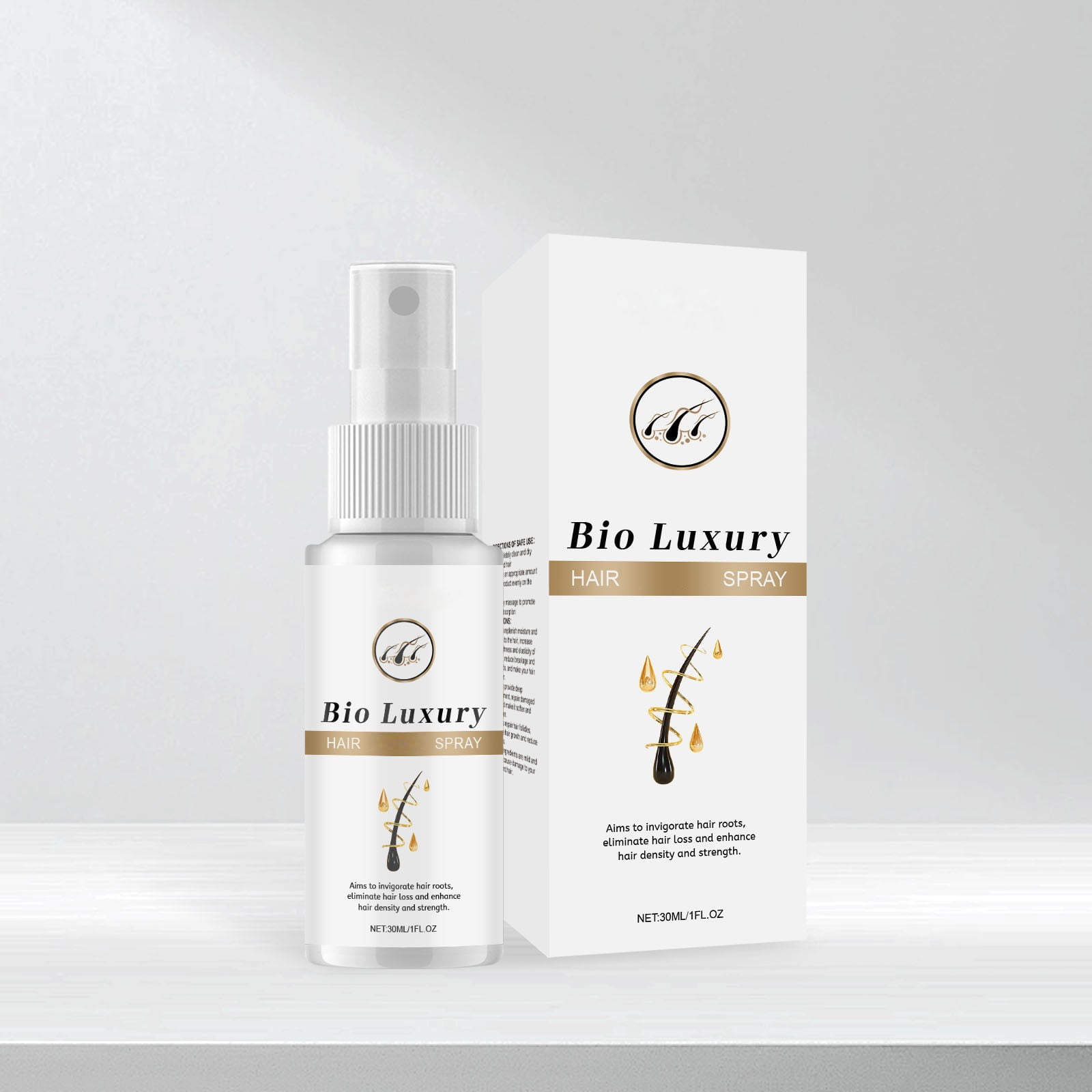 Herunwer Hair Revive Biotin Spray, Professional Biotin Hair Growth ...