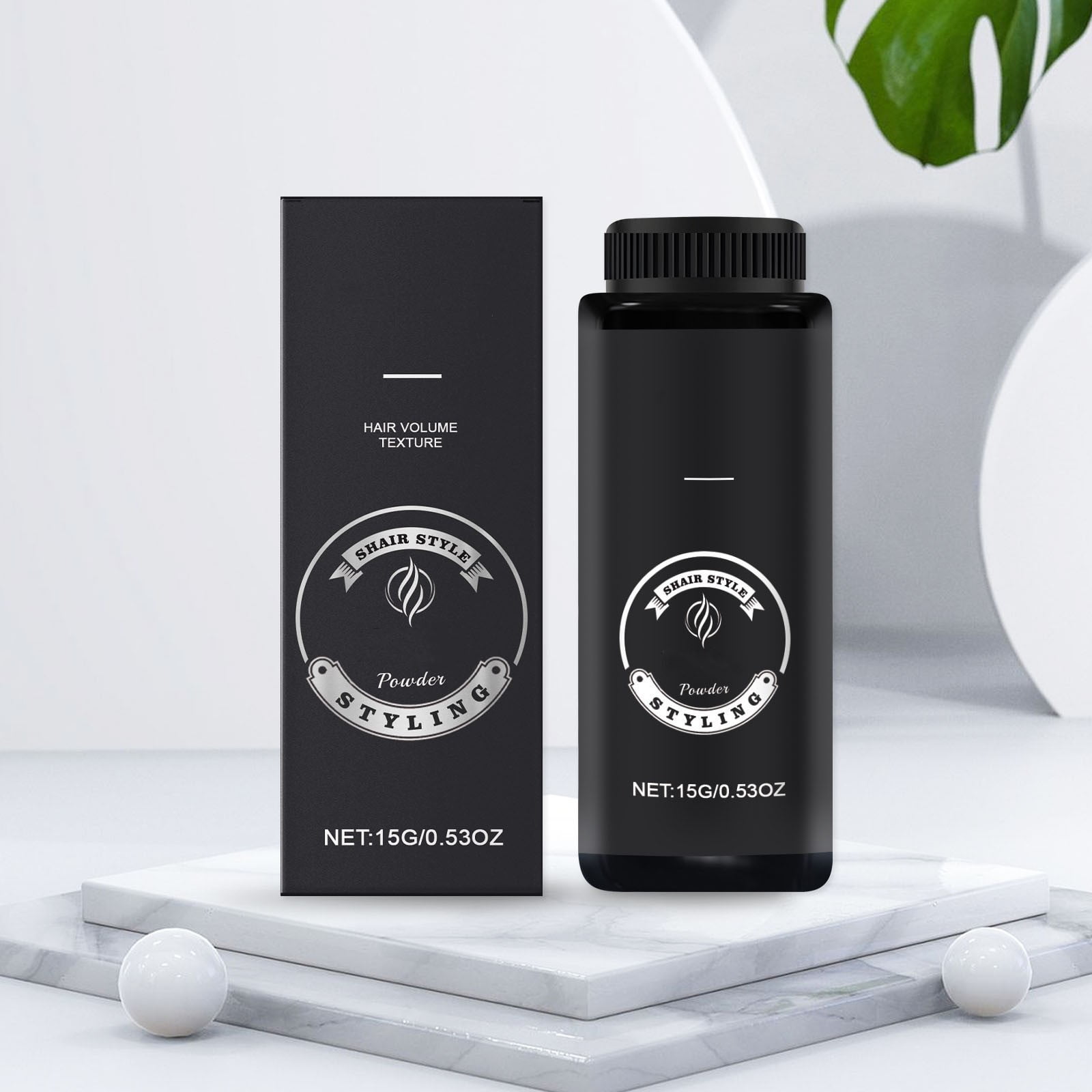 Herunwer Hair Styling Powder for Men & Women – Hair Volumizer & Texture ...