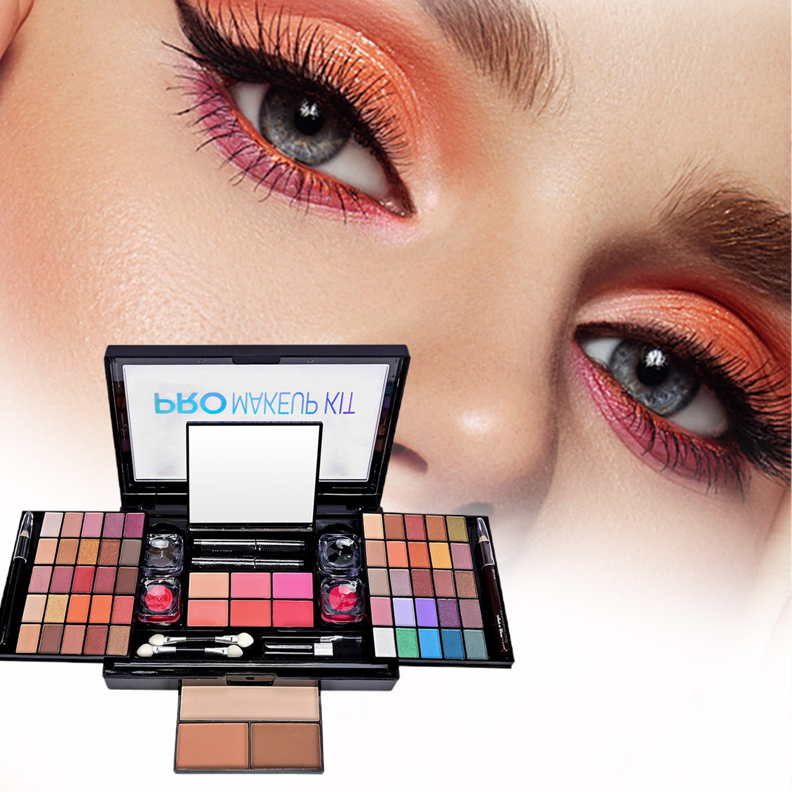 Herunwer Professional Makeup pallet, Makeup Kit for Women Full Kit, All ...