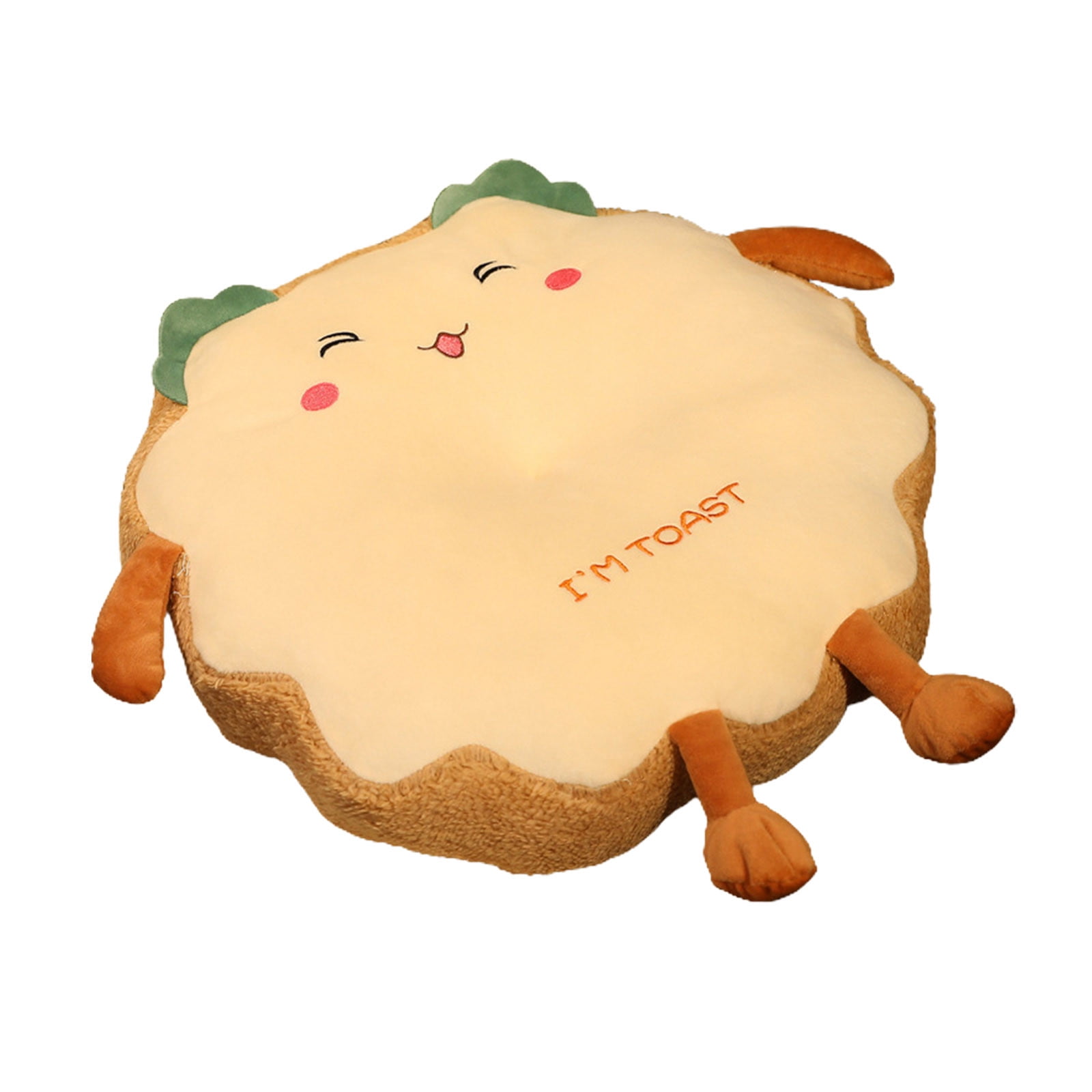 Herunwer Toast Seat Cushion Cute Chair Pillow Pads Memory Foam with ...
